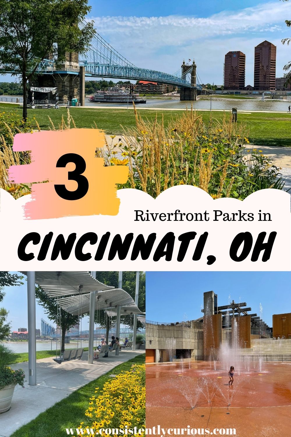 Exploring The Cincinnati Riverfront: Three Great Parks Along The River