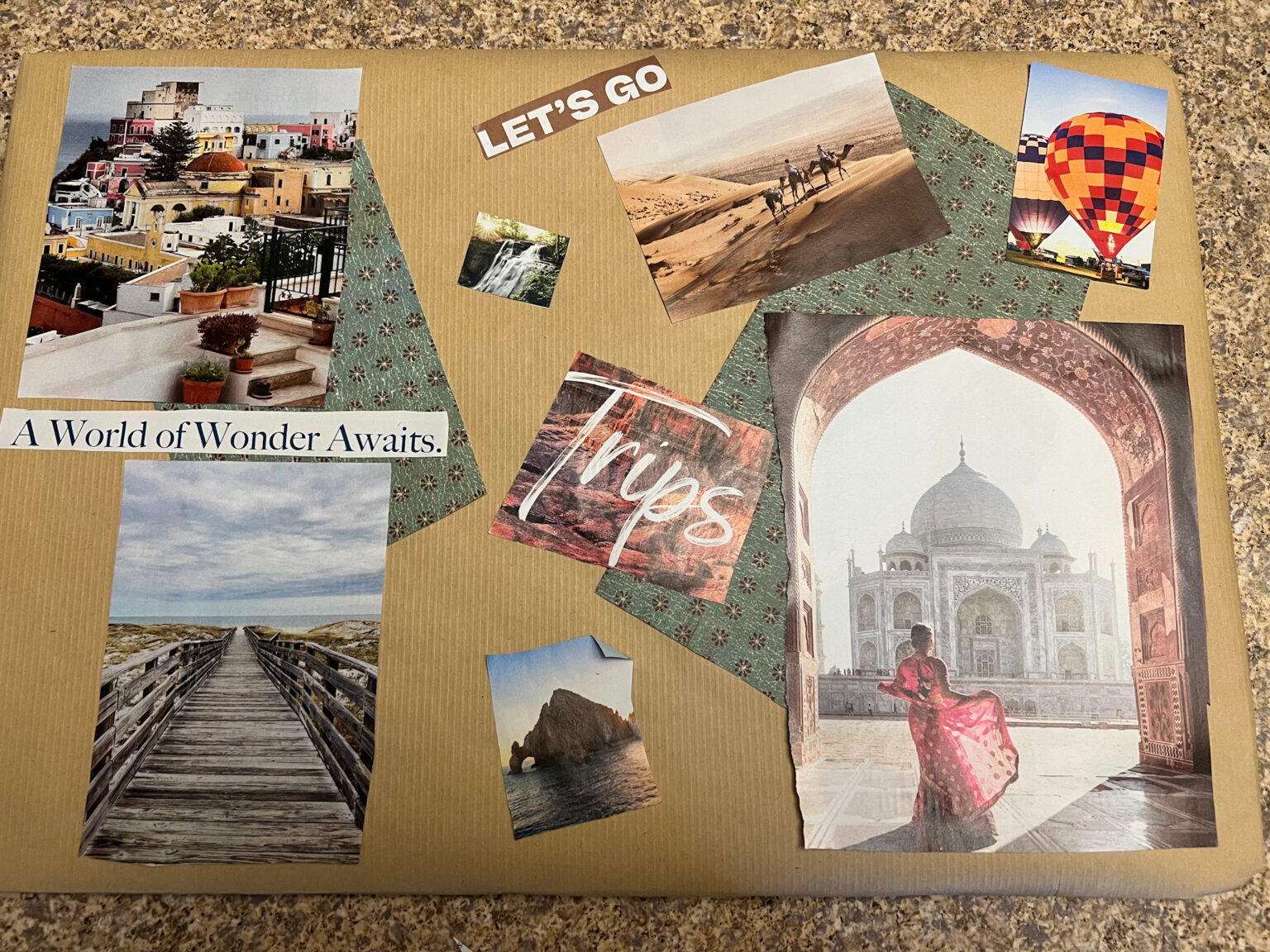 How To Create An Inspiring Travel Vision Board
