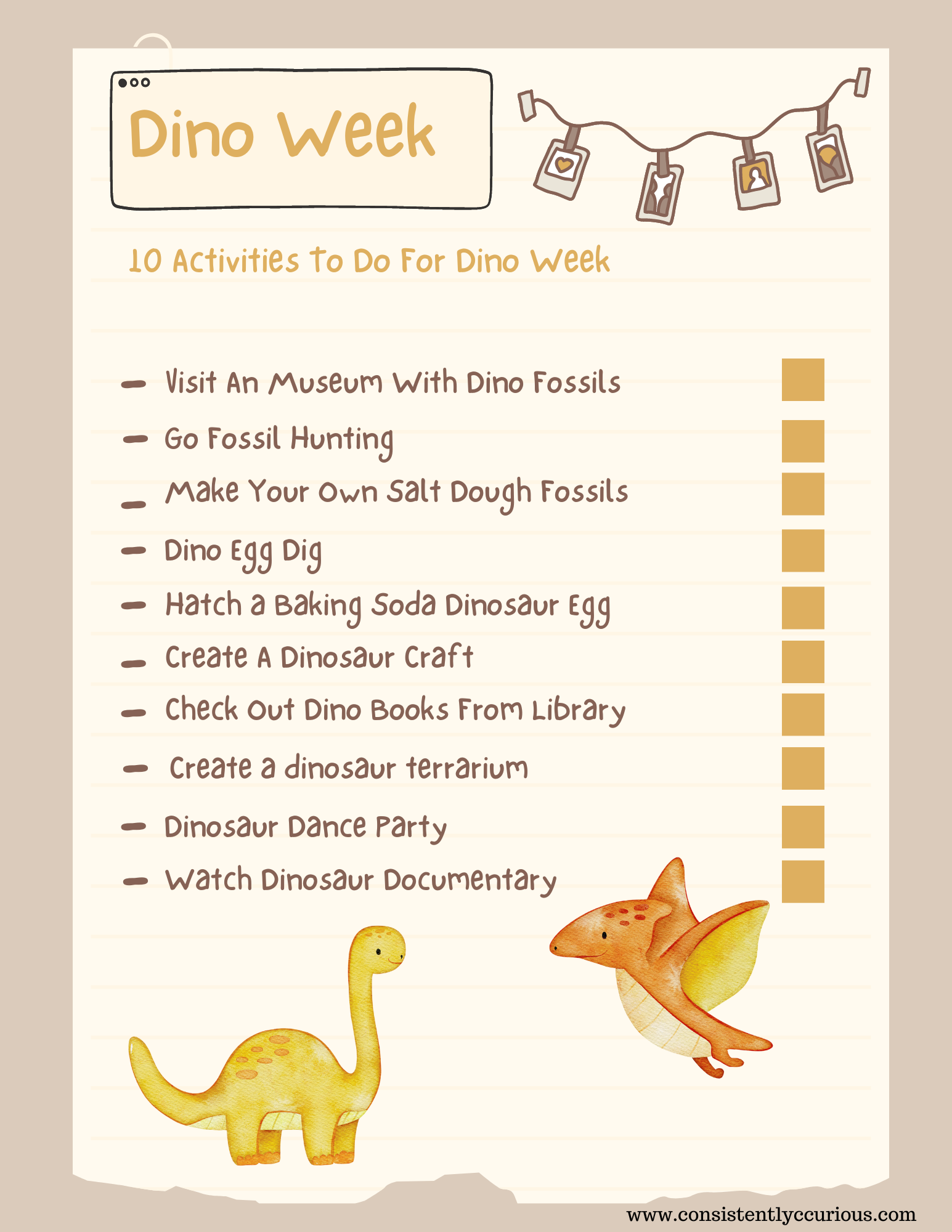 Plan A Dinosaur Week With These Activities In and Near Cincinnati